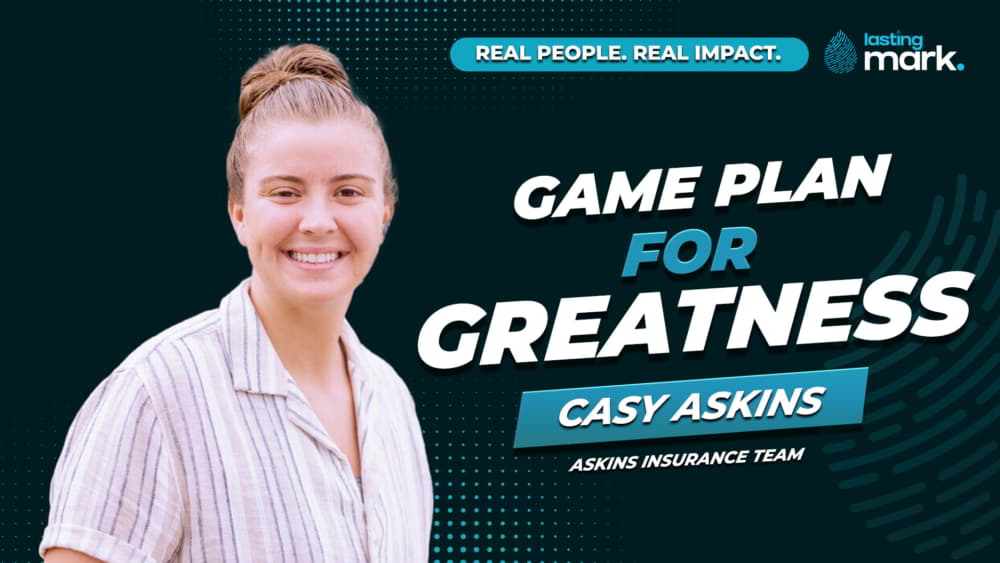 Casy Askins of Askins Insurance Team - Lasting Mark